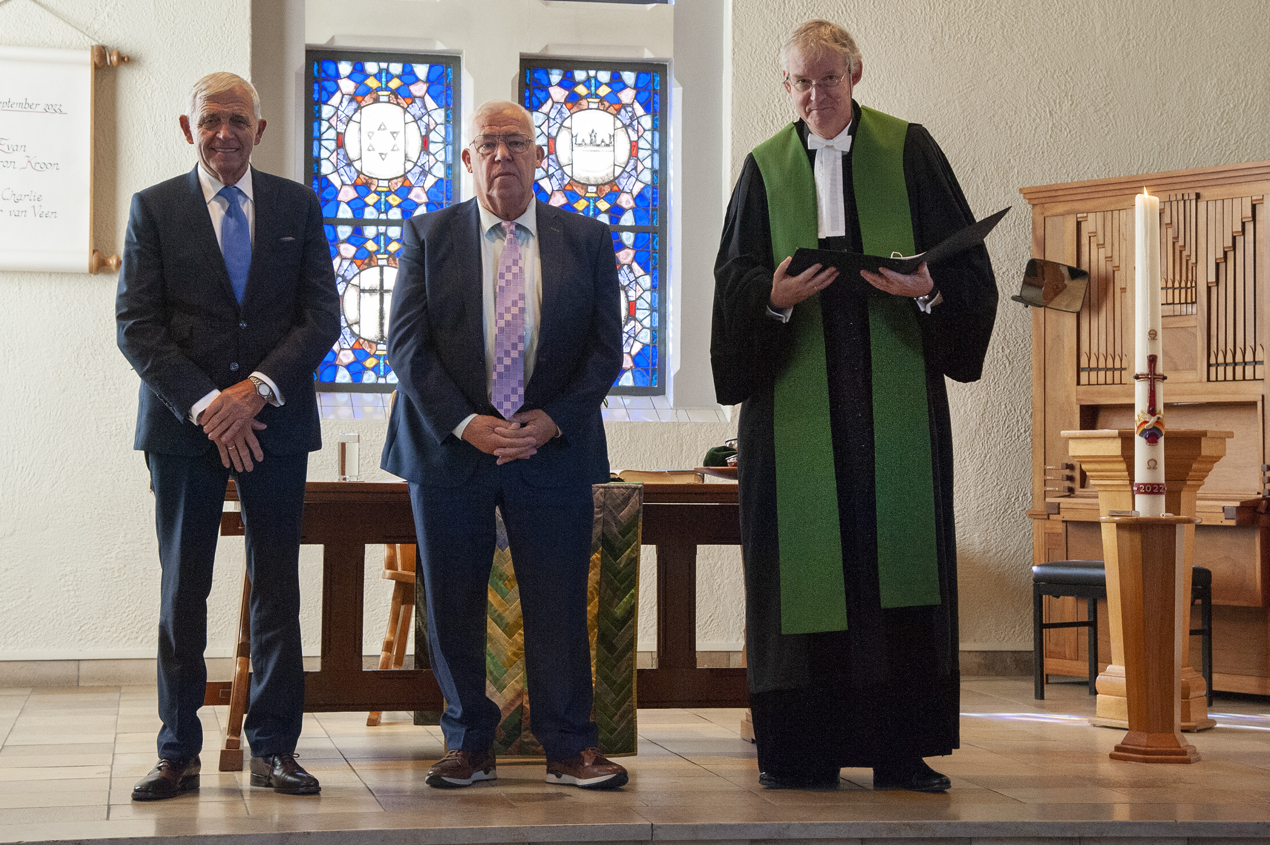Website Vredeskerk Nijkerk - Afscheid & herbevestiging ambtsdragers
